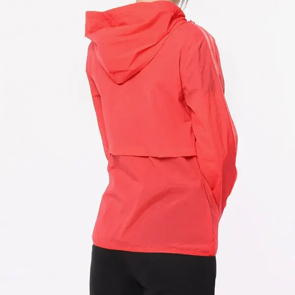 Adidas Hooded Windtight Jacket - Red