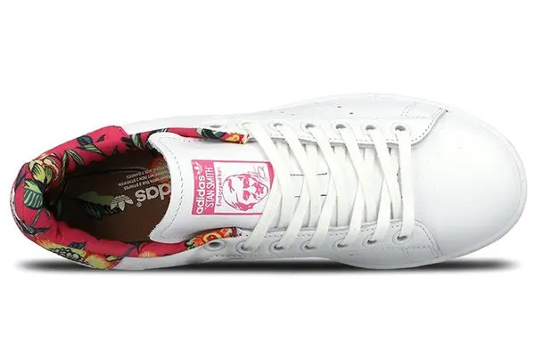 Adidas Originals Stan Smith Low Top Sneakers - White/red