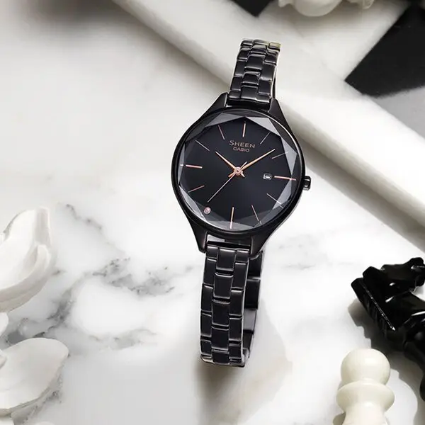 Casio Sheen Minimalistic Analog Watch