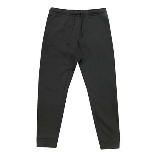 Nike Alphabet Fleece Lined Stay Warm Knit Sports Pants/trousers/joggers - Black
