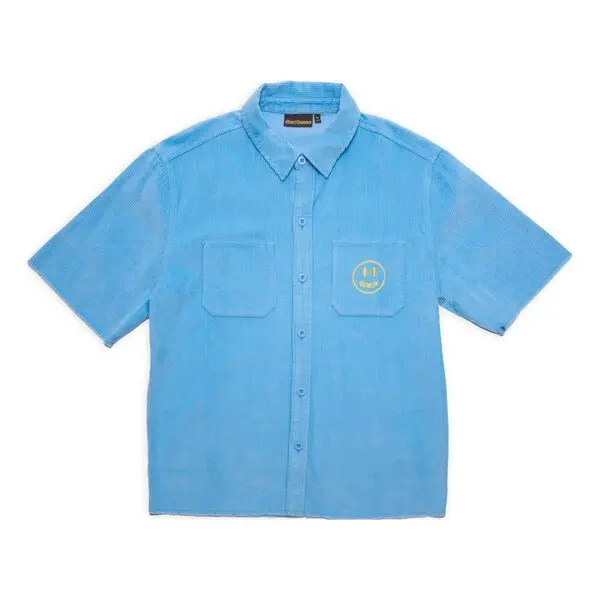 Drew House Corduroy Shirt - Pacific Blue