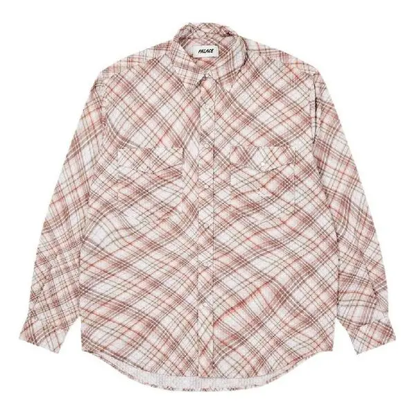 PALACE Warp Check Shirt - Red