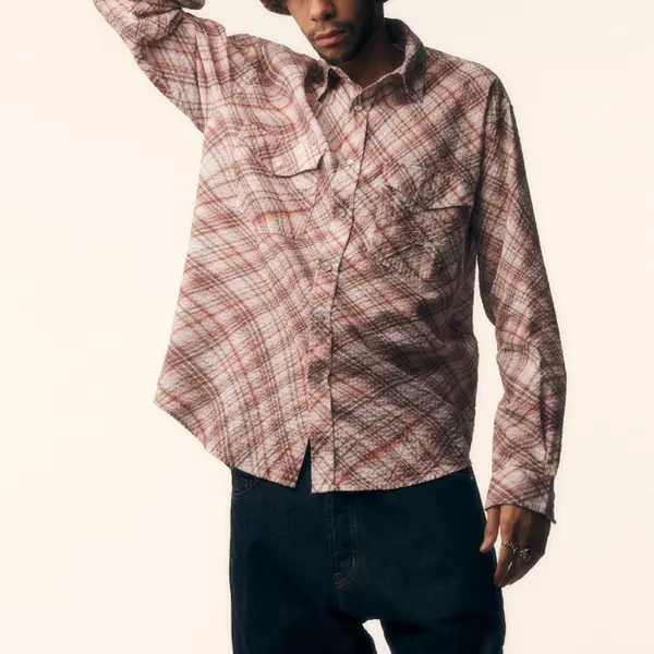 PALACE Warp Check Shirt - Red