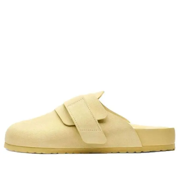 BIRKENSTOCK Nagoya Suede Tekla "straw" Slip-on - Yellow