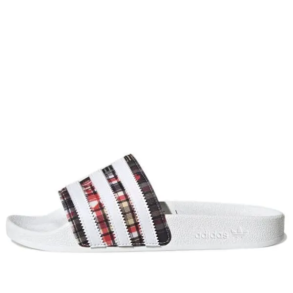 Adidas Her Studio London X Adilette Slide "checkered - White