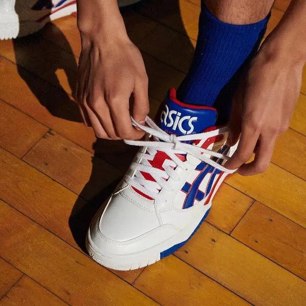 Asics Gel-spotlyte Low Og Sneakers - White/blue