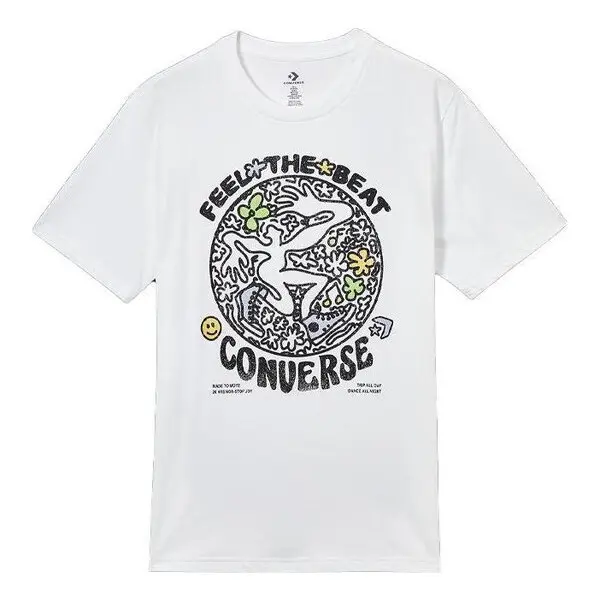 CONVERSE Abstract Dance Tee Asia Sizing - White