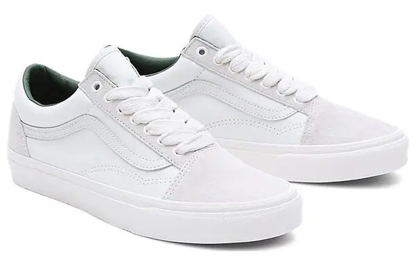 VANS Old Skool Oversized Laces Sneakers - White/green