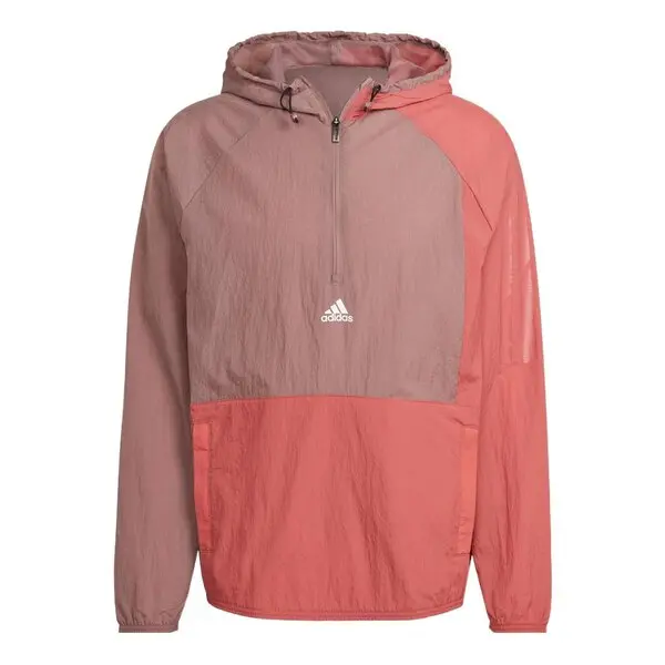 Adidas Colorblock Hooded Zip-up Jacket - Default Color