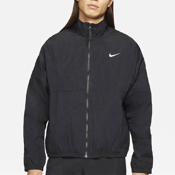 Nike Stand Collar Logo Print Jacket