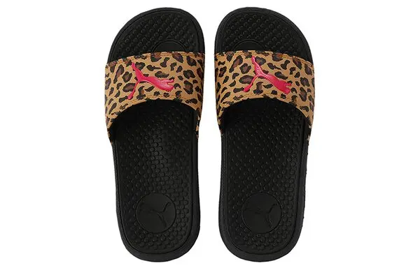 PUMA Cool Cat Sports Leopard Print Slides