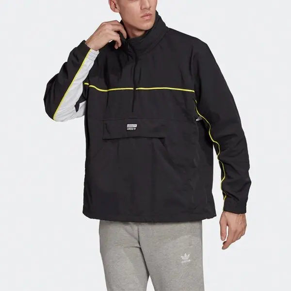Adidas Originals Stand Collar Pullover Sports Jacket