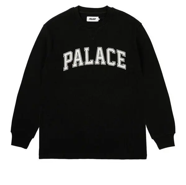 PALACE Waffle Long-sleeve T-shirt - Black