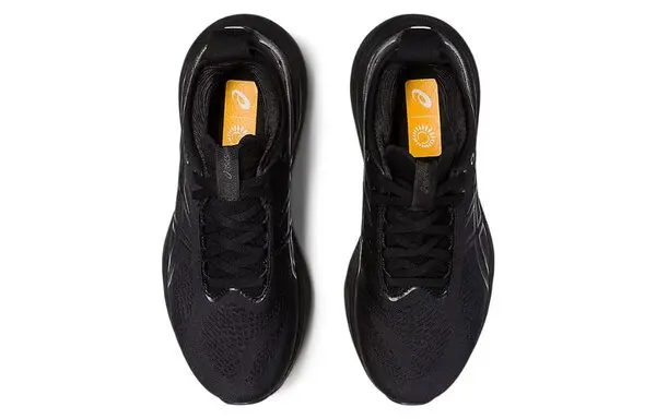 Asics Gel-nimbus 25 Triple Low Top Sneakers - Black