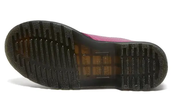 Dr. Martens 1461 Leather Lace-up Shoes - Purplered/black