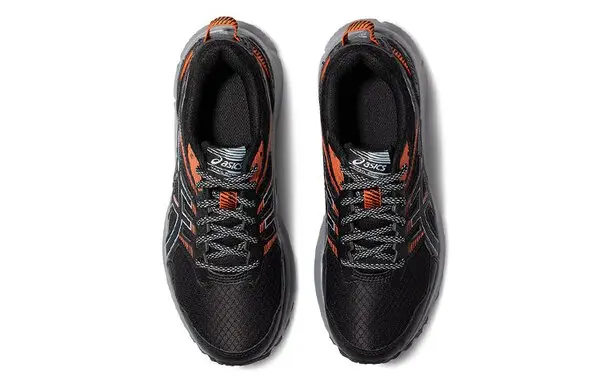 Asics Trail Running Sneakers - Black/orange