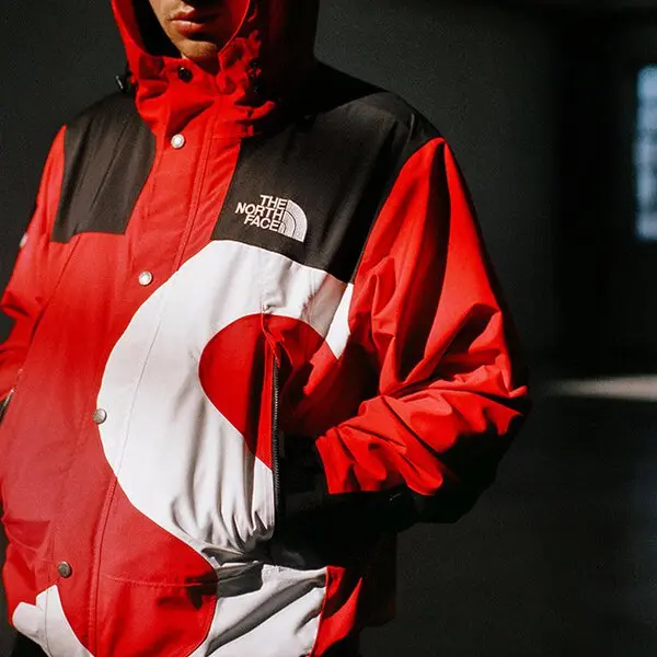 Supreme X The North Face S Logo Mountain Jacket - Red/white/black