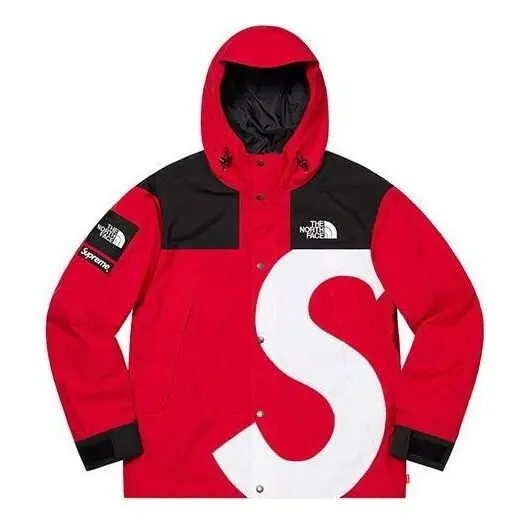 Supreme X The North Face S Logo Mountain Jacket - Red/white/black