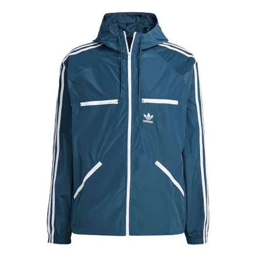 Adidas Originals Adicolor Classic Windbreaker Jacket - Altered Blue