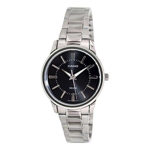 Casio Stainless Steel Quartz Analog Watch - Silver