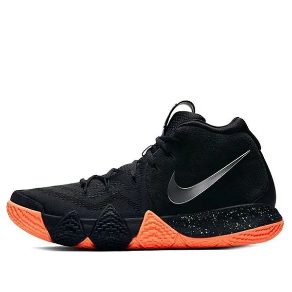 Nike Kyrie 4 Mid Top Basketball Sneakers - Black