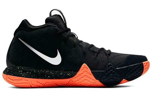 Nike Kyrie 4 Mid Top Basketball Sneakers - Black