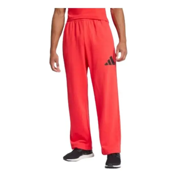 Adidas Essentials Wide Leg 3 Bar Logo Pants Asia Sizing