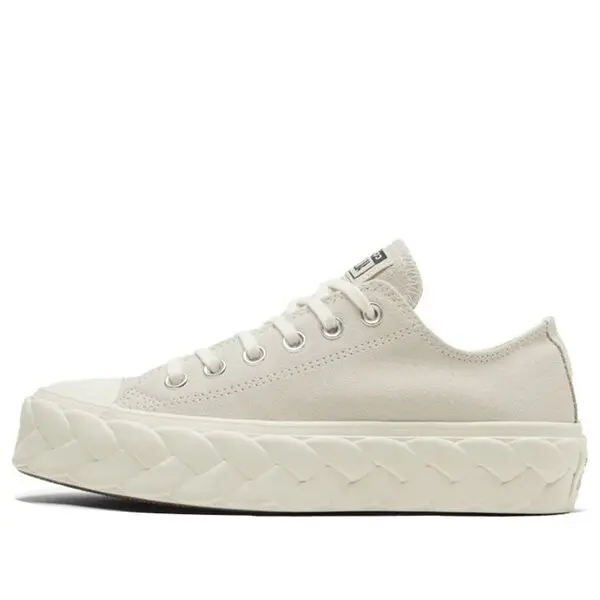CONVERSE Chuck Taylor All Star Platform Low "runway Cable - Light Whitegray