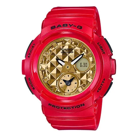 Casio Baby-g Analog-digital Watch - Red