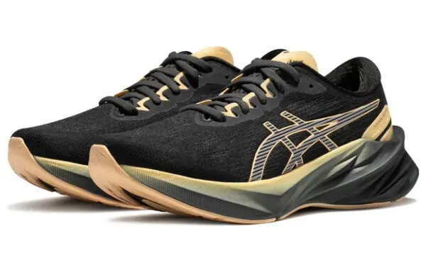 Asics Novablast 3 Lite-show Athletic Sneakers - Black/grey
