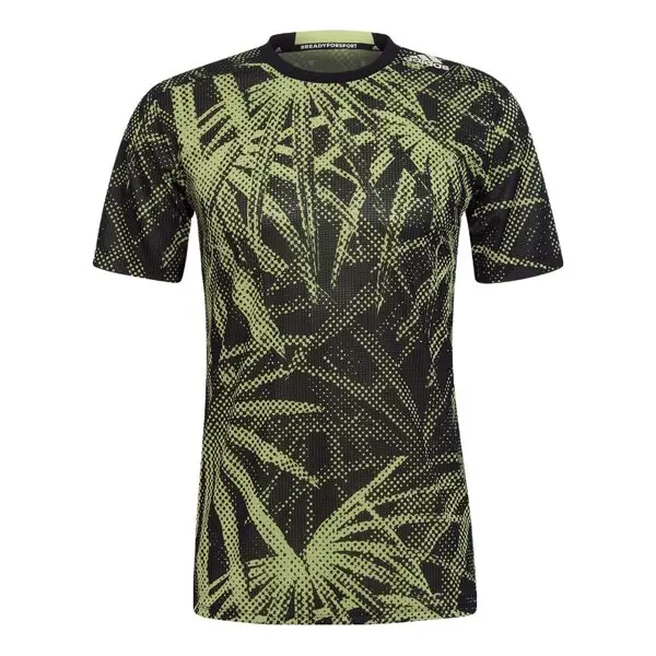 Adidas Graphic Print Short Sleeve Sports T-shirt - Default Color