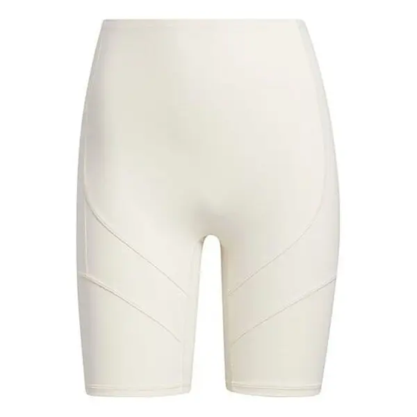 Adidas Yoga 4 Elements Studio Pocket Short Tights Asia Sizing - White