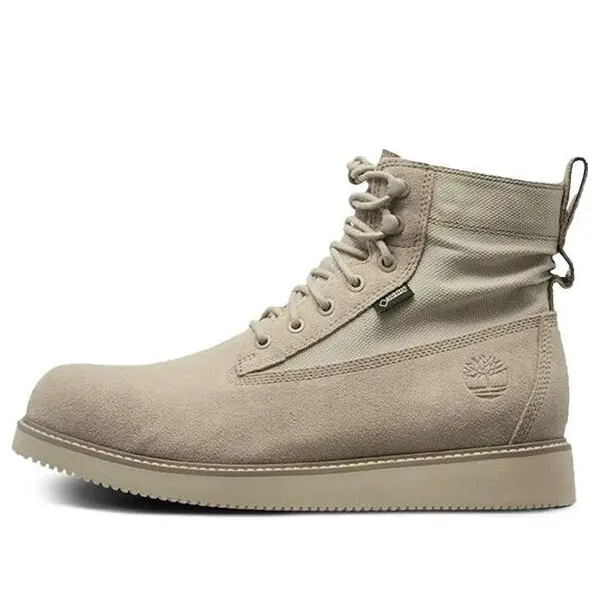 Timberland 6 Inch Premium Waterproof Vibram Wide-fit Boots - Beige