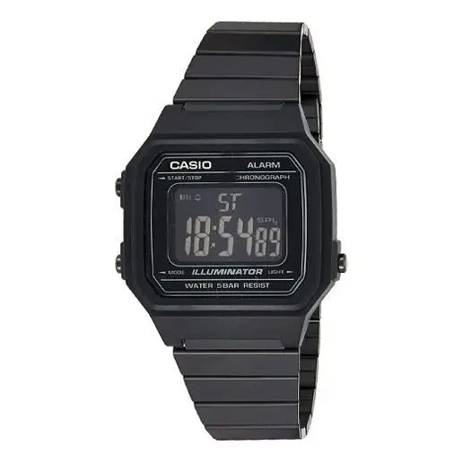 Casio Vintage Electronic Waterproof Sports Digital Watch - Black