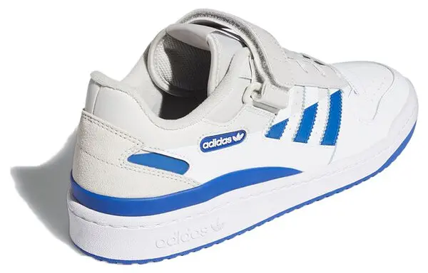 Adidas Originals Forum Low Premium Sneakers - White/blue