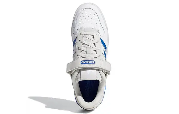 Adidas Originals Forum Low Premium Sneakers - White/blue