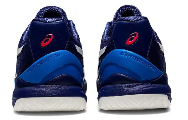 Asics Gel Resolution Athletic Sneakers - Dark Blue