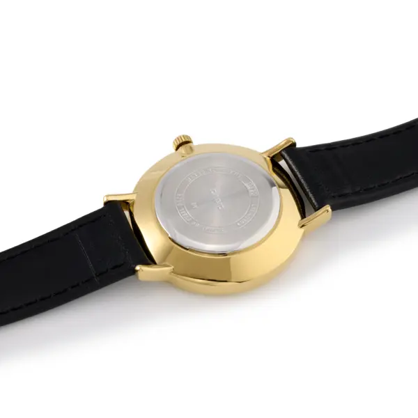 Casio Gold And Black Analog Quartz Watch