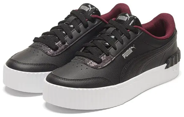 PUMA Carina Lift Snake Lace-up Sneakers