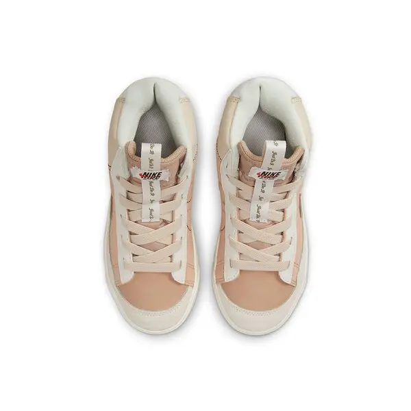 Nike Blazer Mid '77 Se 'dance' Sneakers - Sanddrift/light Silver/phantom