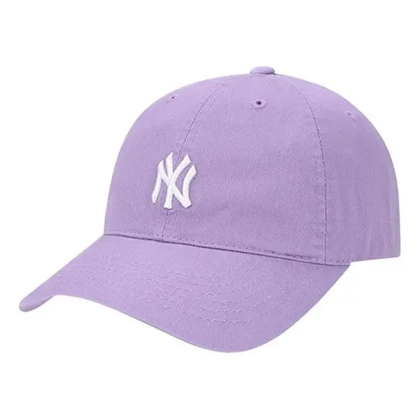 MLB Ny Small Label Cap Baseball Cap - Purplewhite