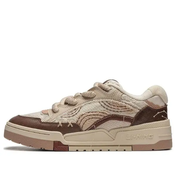 LI-NING Cross Ocean" Journey V2 Sneakers - Beige/brown/tan