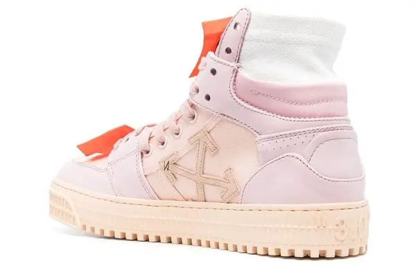 Off-White Off-court 3.0 High-top Sneakers - Pink/beige
