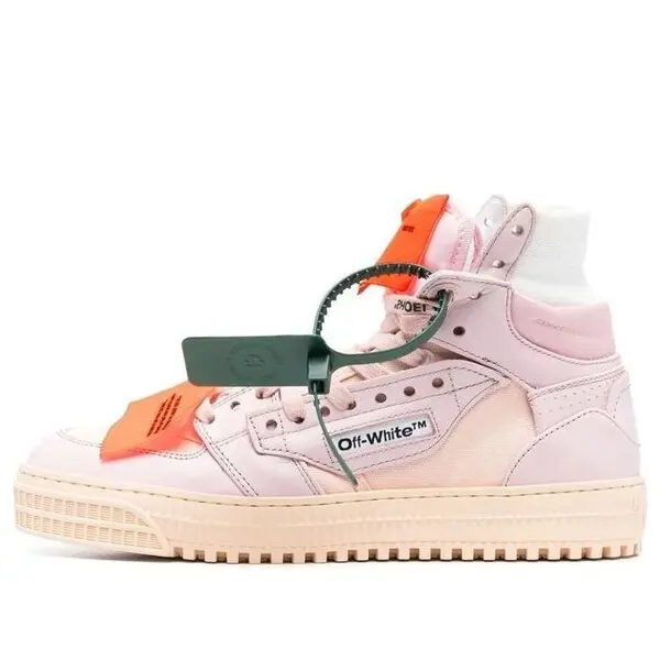 Off-White Off-court 3.0 High-top Sneakers - Pink/beige