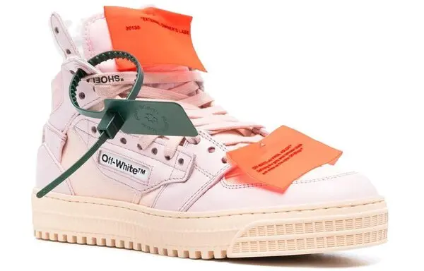 Off-White Off-court 3.0 High-top Sneakers - Pink/beige