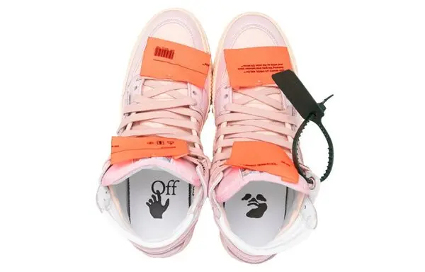 Off-White Off-court 3.0 High-top Sneakers - Pink/beige