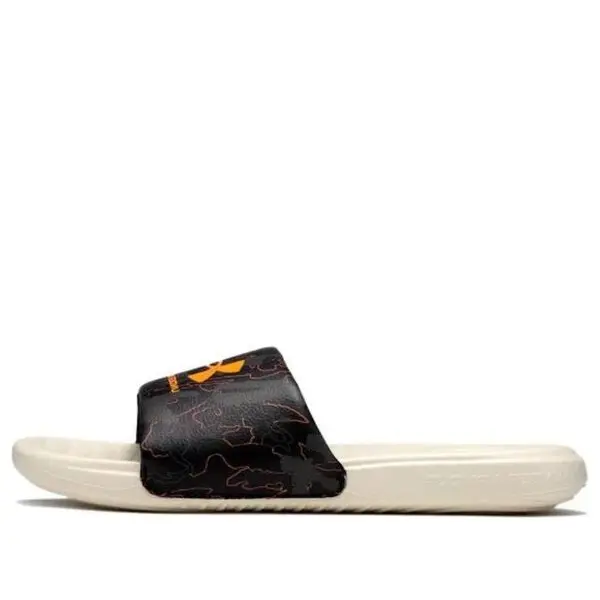 Under Armour Ansa Graphic Slide - Black/brown
