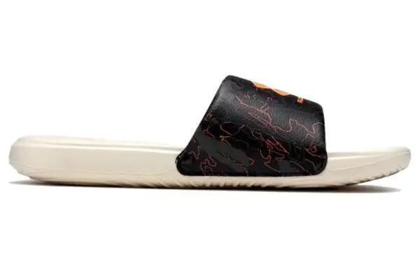 Under Armour Ansa Graphic Slide - Black/brown