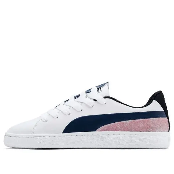PUMA Basket Crush Paris Sneakers - White/blue/pink