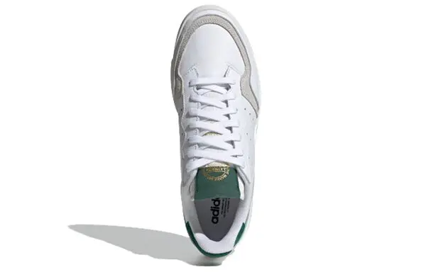 Adidas Supercourt Collegiate Green Sneakers - White